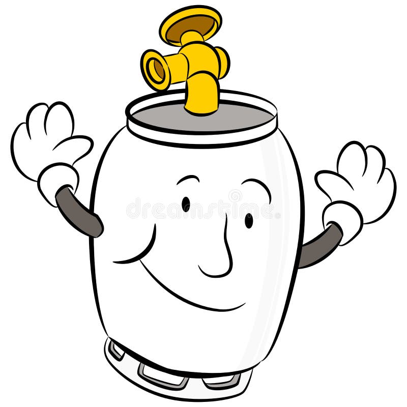 Cartoon Drawing Of Gas