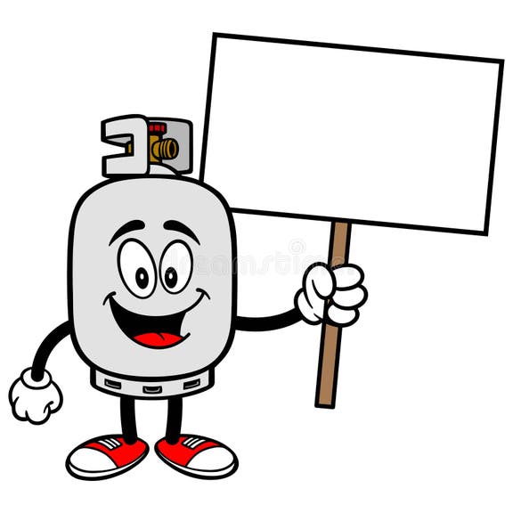 Cartoon Propane Tank Stock Illustrations – 690 Cartoon Propane Tank ...