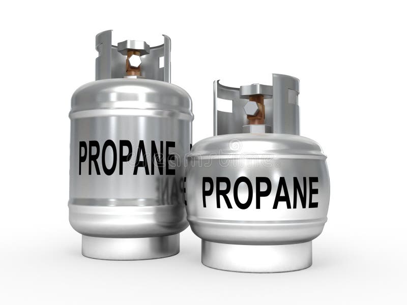 Propane gas stock illustration. Illustration of butane - 1125891