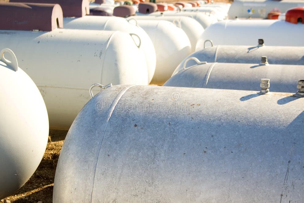 Propane tanks stock image. Image of petroleum, butane - 4023453