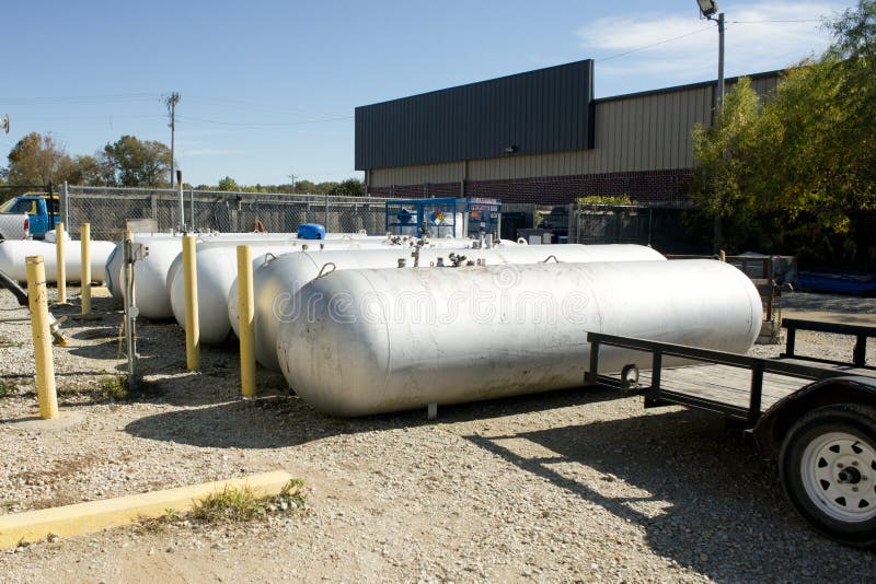 Propane Tanks stock image. Image of transport, power - 35033727