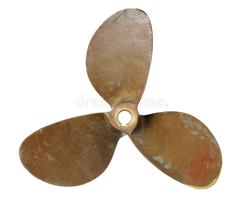 Boat propeller stock photo. Image of four, propeller, prop - 1712084