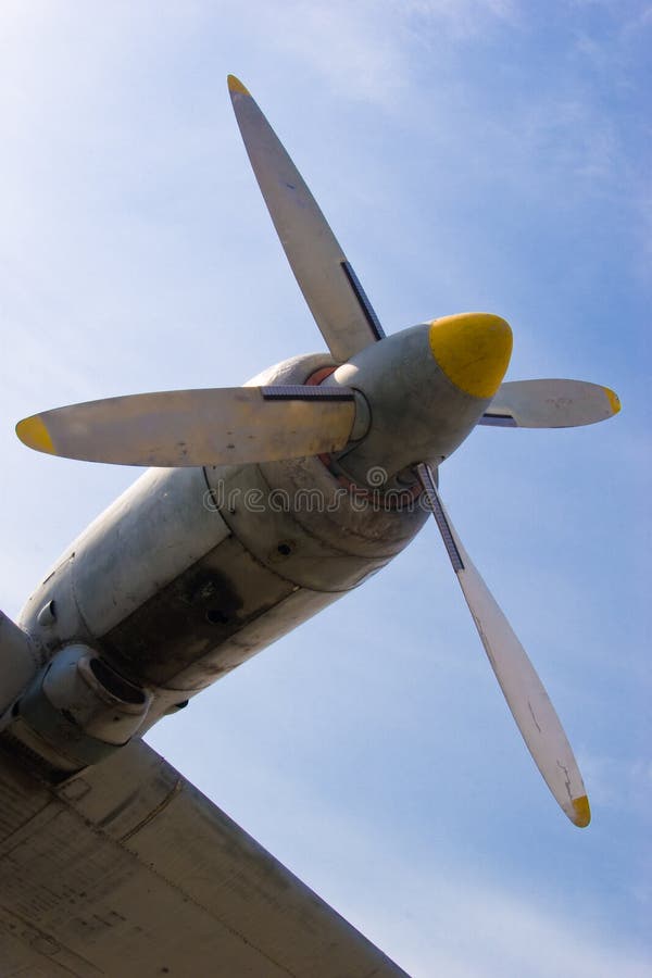 Propeller stock image. Image of aeroplane, turbine, vintage - 4881909