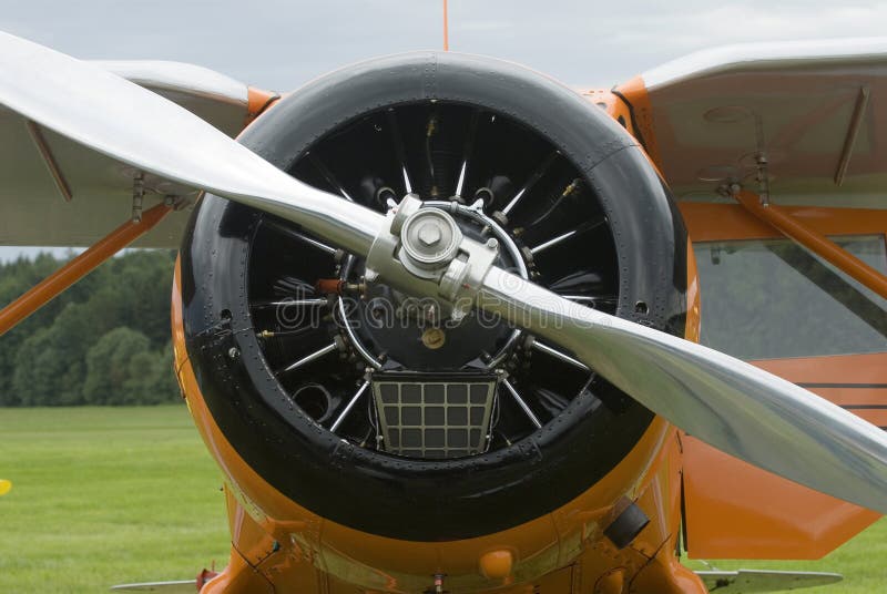 Propeller drive stock photo. Image of passenger, fuselage - 1218464