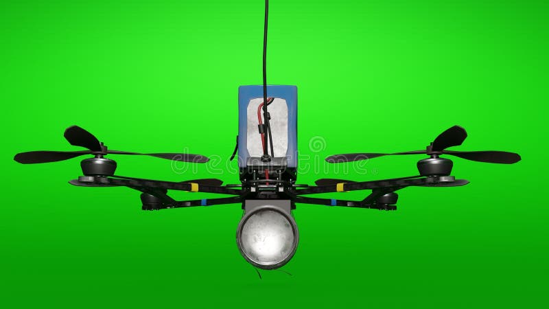 Propeller Drone Camera stock illustration. Illustration of aircraft ...