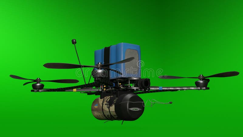 Propeller Drone Camera stock illustration. Illustration of camera ...
