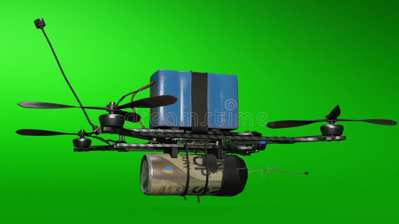 Propeller Drone Camera stock illustration. Illustration of aviation ...