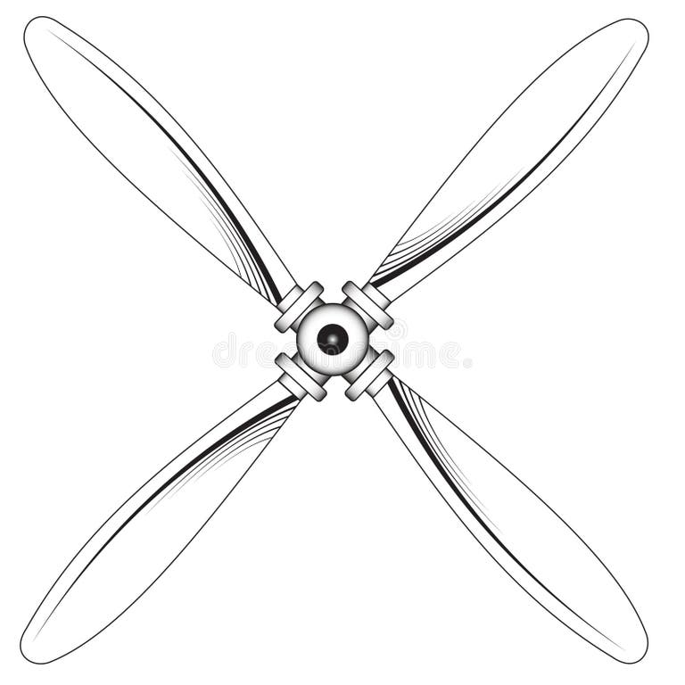 Four Propeller Stock Illustrations – 1,224 Four Propeller Stock ...