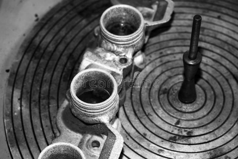 Propeller Pitch Plate with Engine Intake Stock Photo - Image of spare ...