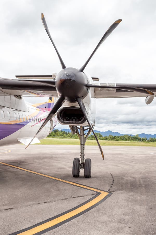 An Propeller from an Plaina Stock Photo - Image of vintage, power: 61119742