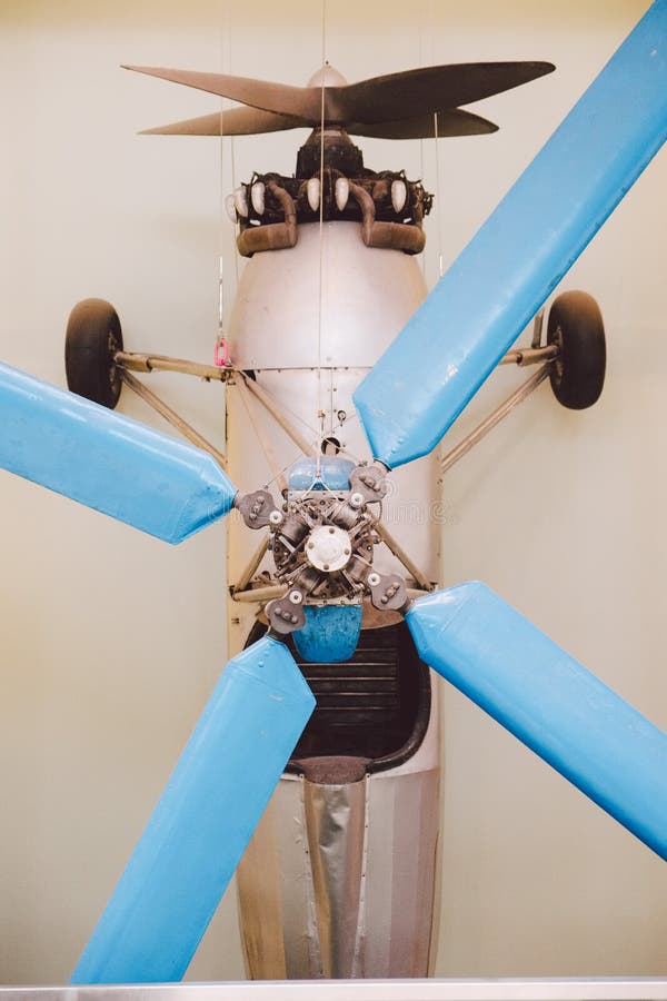 Propeller Plane, Color stock image. Image of tech, flying - 46817147