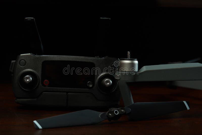 Propeller with Remote Controller for Drone Stock Image - Image of movie ...