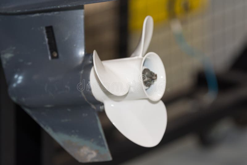 Propeller for Speedboat stock photo. Image of metal - 130053552