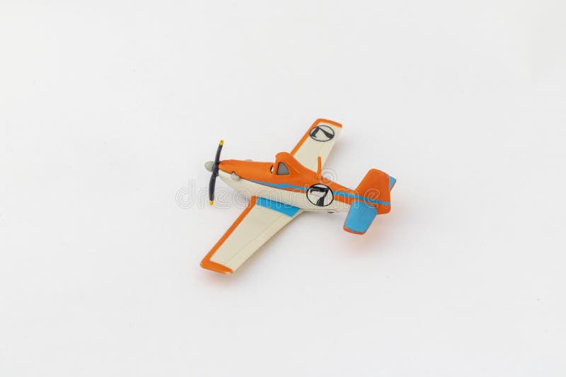 Propeller Toy Plane on White Background . Aviation Fun for Kids Stock ...