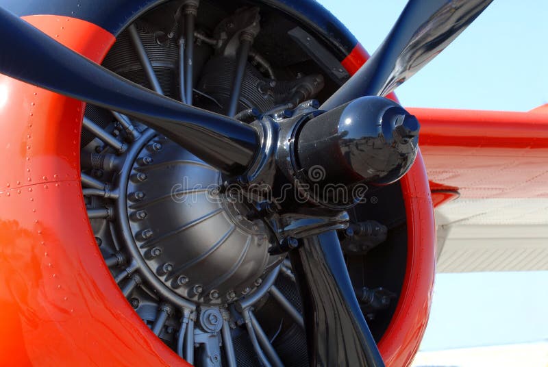 The Propeller of a World War II Airplane Stock Photo - Image of plane ...