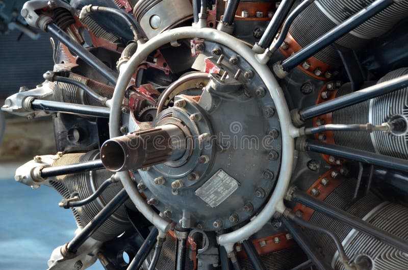 The Propeller of a World War II Airplane Stock Photo - Image of plane ...