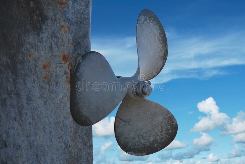 Propelling stock image. Image of technics, boat, mechanics - 43685917