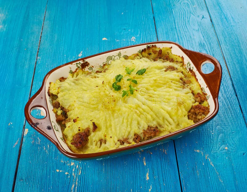 Proper Cottage Pie stock photo. Image of rural, portion - 106382836