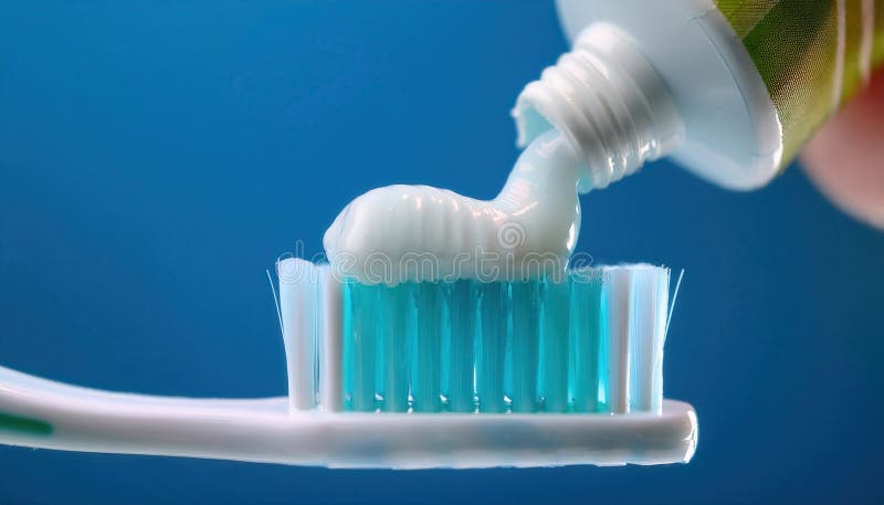 Proper Dental Hygiene Routine with Toothpaste Stock Photo - Image of ...