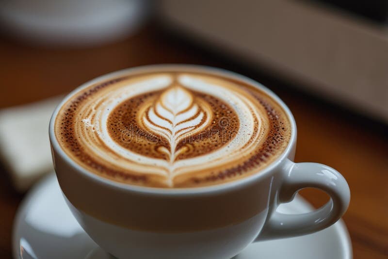 A Proper Visualization of a Coffee Cup, Coffee Mug and the Ambient for a Coffee Mood. Stock ...