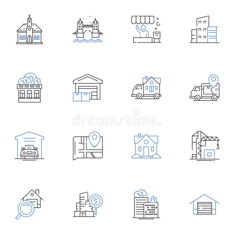 Appraisal Line Icons Collection Evaluation Assessment Rating Valuation Analysis