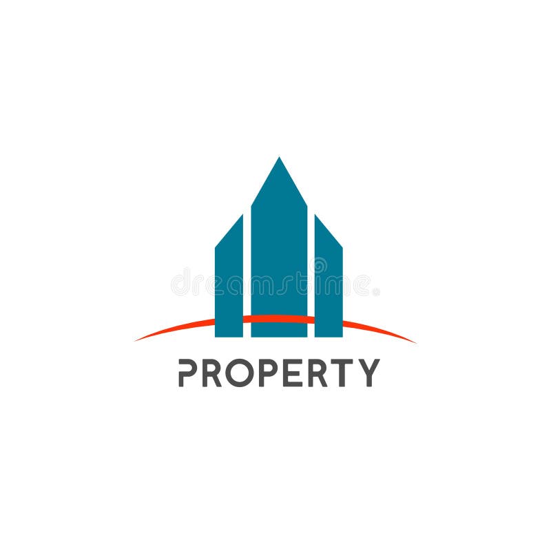 Property Logo Vector Template Design Illustration Stock Vector ...