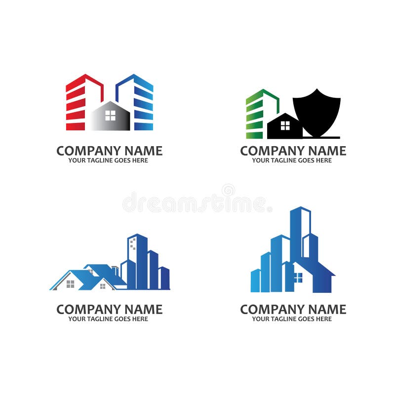 Property and Construction Logo Free Vector Icon Stock Illustration ...