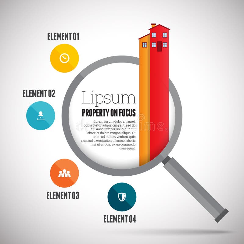 Property Focus Infographic Stock Illustrations – 17 Property Focus ...
