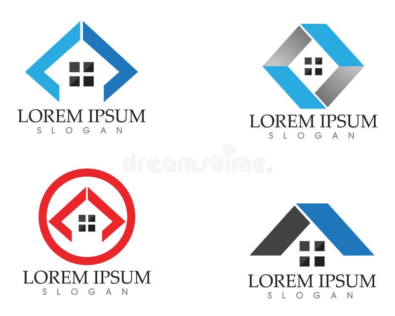 Property House and Home Logos Template Vector Stock Vector ...