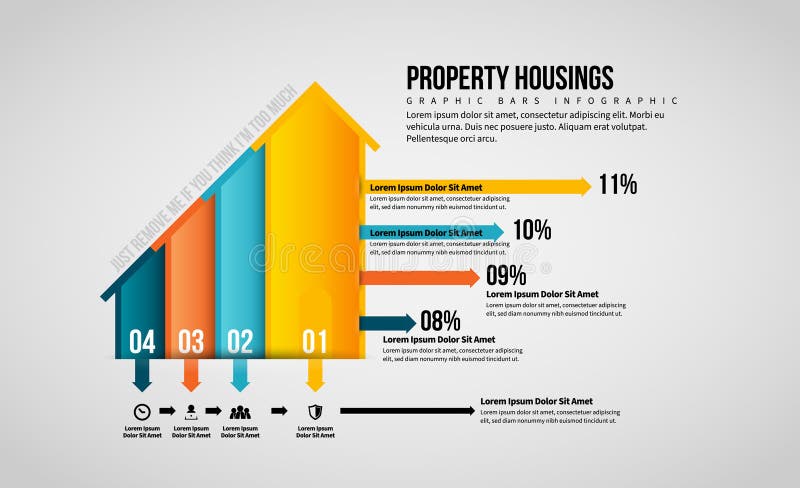 Housing Graphic Infographic Stock Vector - Illustration of housing ...