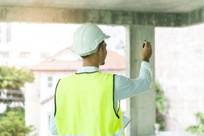 The Inspector is Material Analysis Pmi and Xrf is Measuring in ...