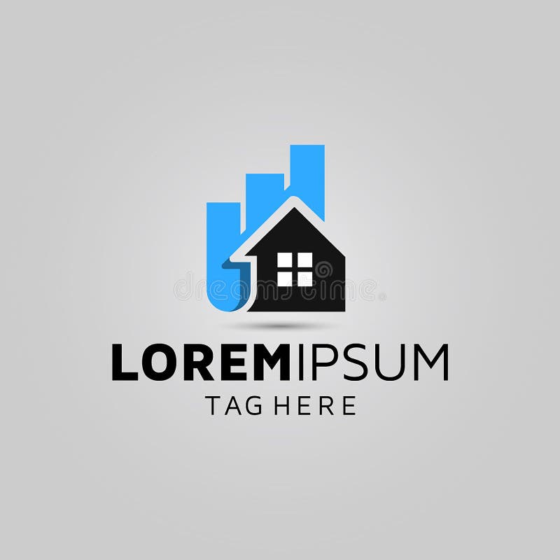 Property Management Logo Design Template Stock Vector - Illustration of ...