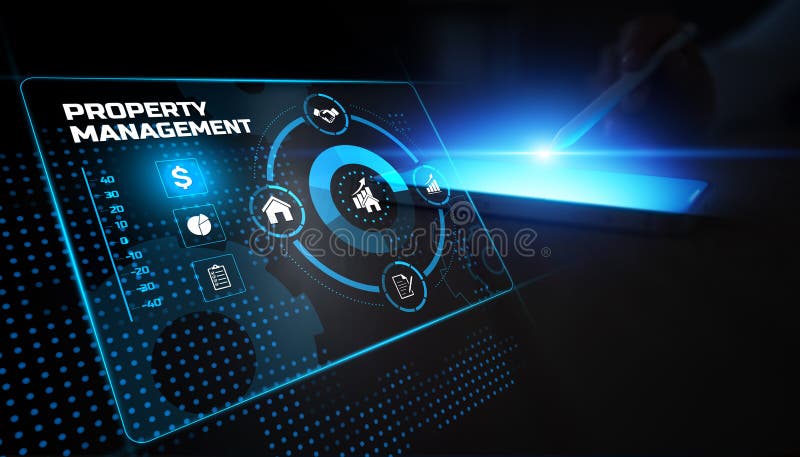 Property Management and Real Estate Investment System Displayed on a ...