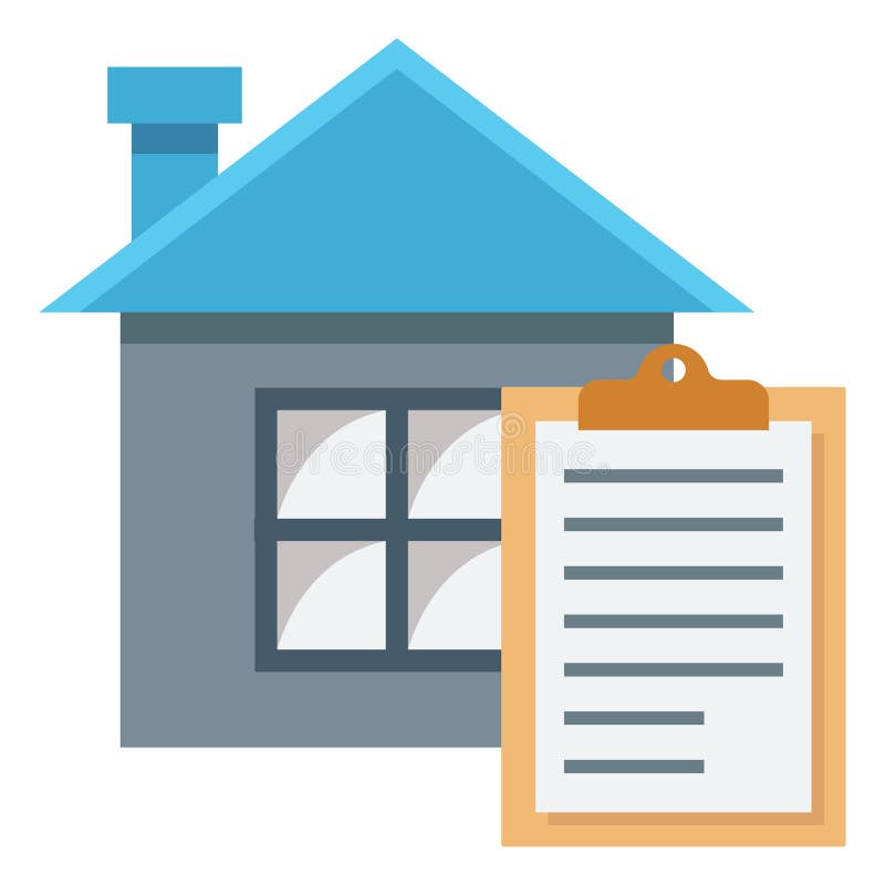 Property Papers Color Vector Icon Which Can Be Easily Modified or Edit ...