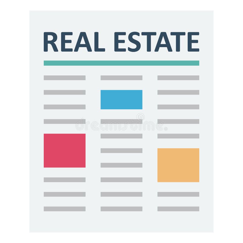 Property Papers Color Vector Icon Fully Editable Stock Vector ... Property Papers Color Vector Icon Fully Editable Stock Vector ...