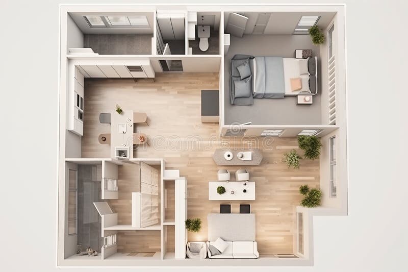 Property plan schematic stock illustration. Illustration of house ... Property plan schematic stock illustration. Illustration of house ...