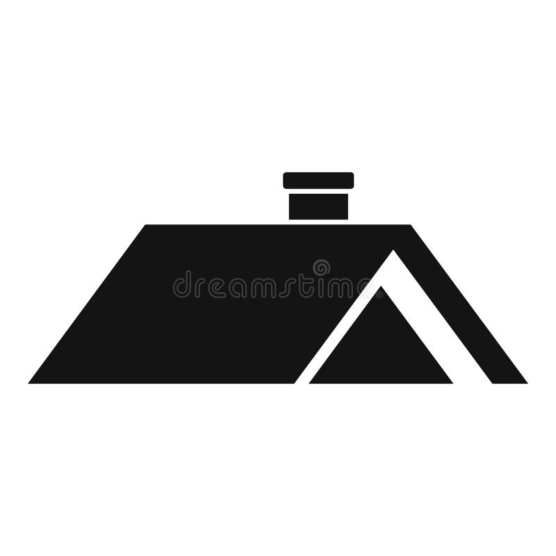 Property Roof Icon Simple Vector. House Construction Stock Illustration ...