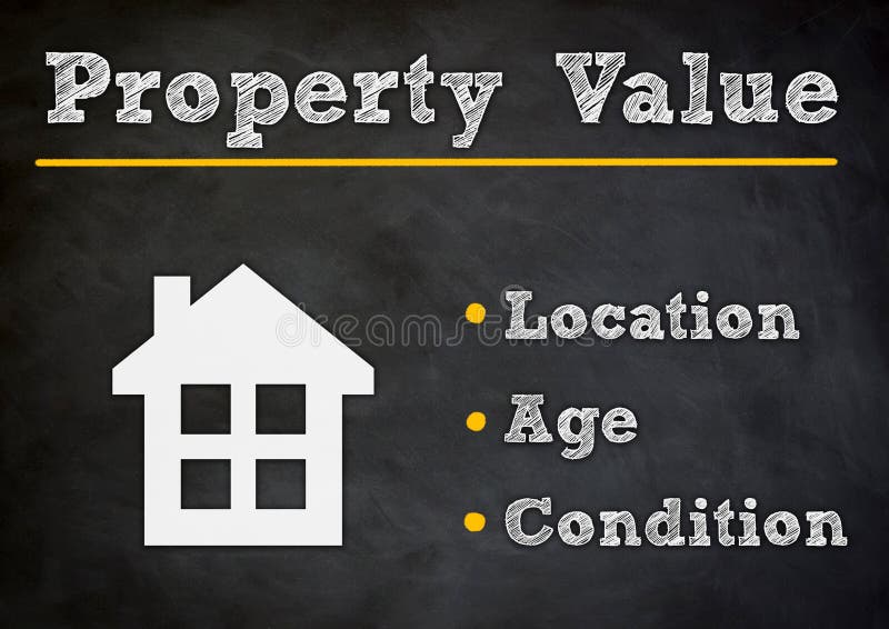 Property Value stock illustration. Illustration of agent - 59664589