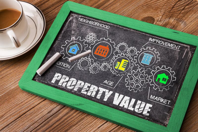 Property value concept stock image. Image of concept - 87332935