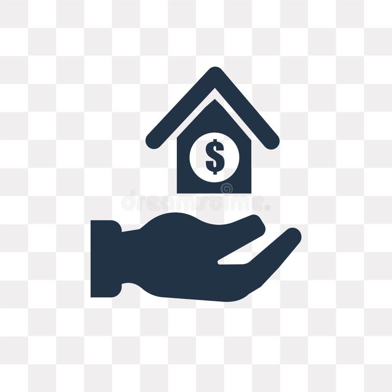 Property Vector Icon Isolated On Transparent Background, Property ...