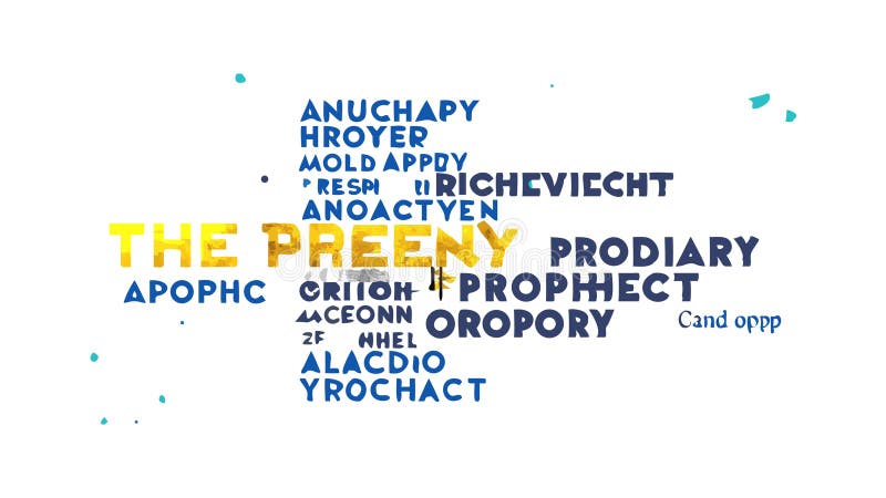 Prophecy and Prediction Word Cloud Vector, Vector Design Generative AI ...