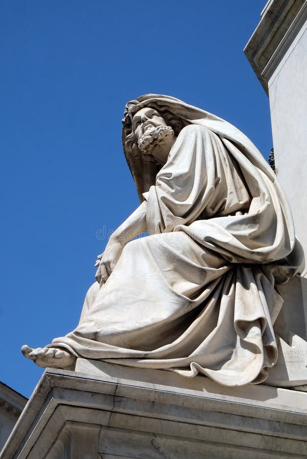 Prophet Jesaja stockbild. Bild von glaube, italien, maria - 99437877