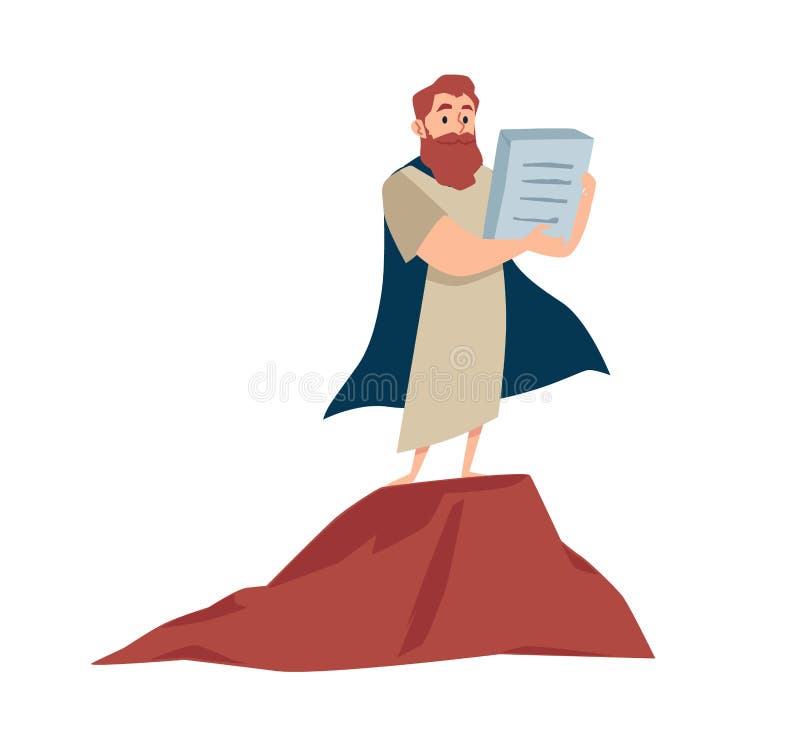 Ten Commandments Tablets Stock Illustrations – 310 Ten Commandments ...
