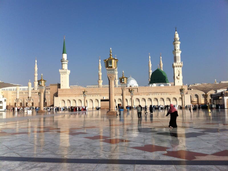 The Prophet Muhammad S Mosque Stock Photo - Image of view, mosque: 45647712