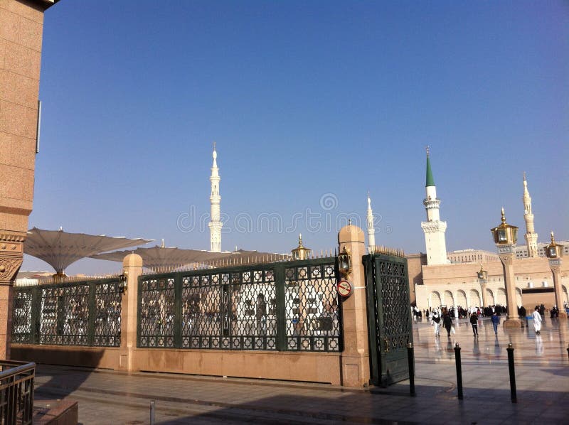 The Prophet Muhammad S Mosque Stock Photo - Image of view, mosque: 45647712