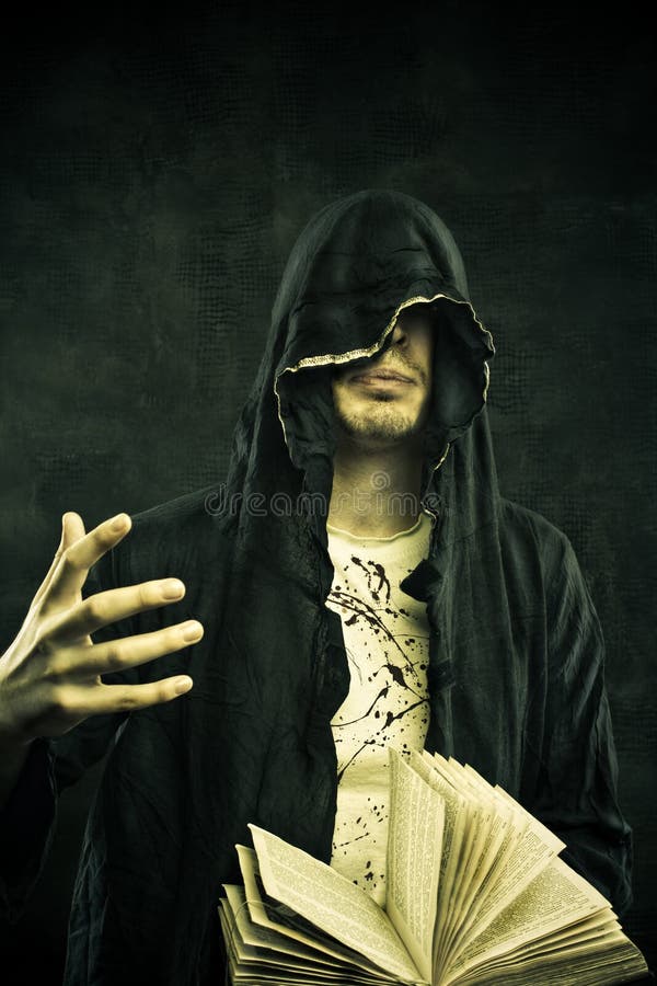 Preaching monk in church stock photo. Image of costume - 19721194