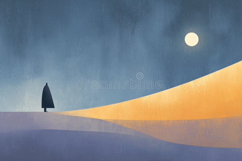 A Prophet Reveals the Future with a Path of Divine Light Stock ...