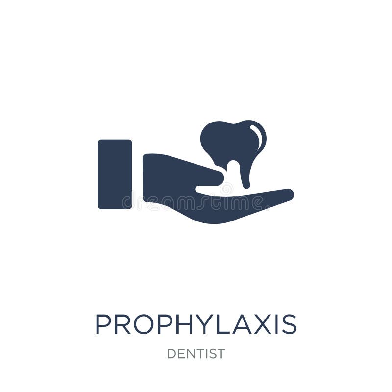 Prophylaxis Icon. Trendy Flat Vector Prophylaxis Icon on White B Stock ...