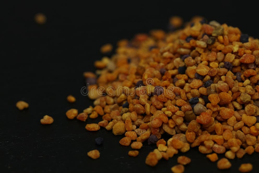 Propolis bee pollen stock photo. Image of closeup, flowers - 186757338