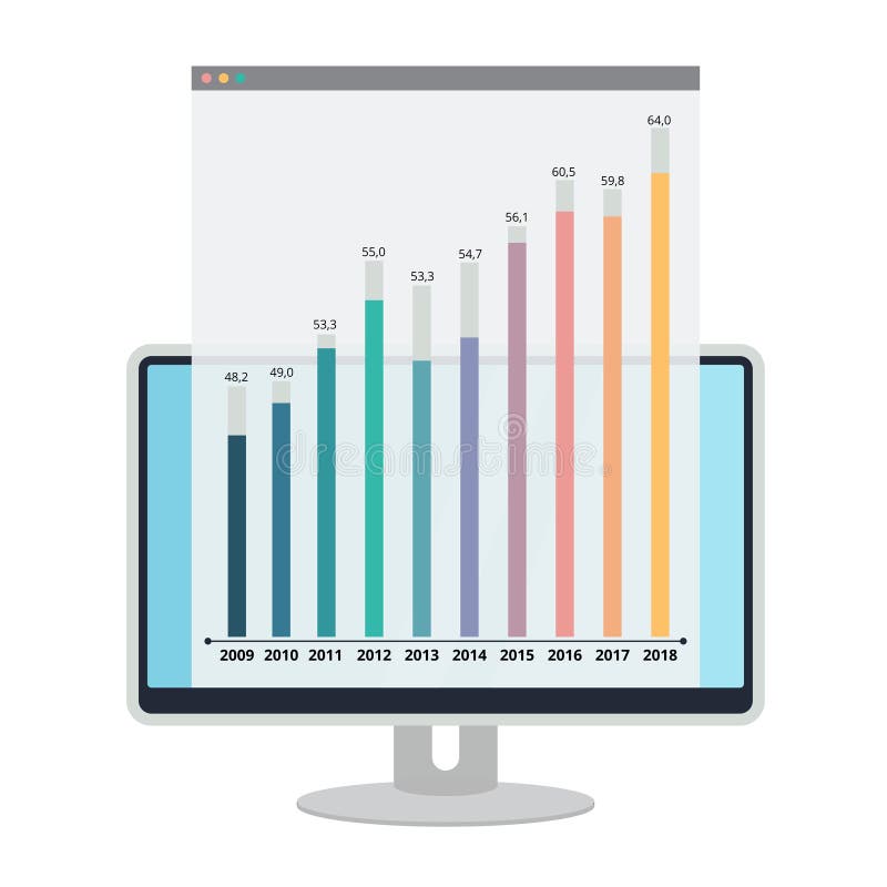 Proportion Scale Chart Graphic Elements. Business Process Timeline ...